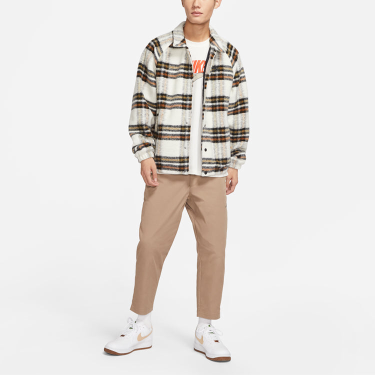 NIKE Nike Plaid Shirt Jacket